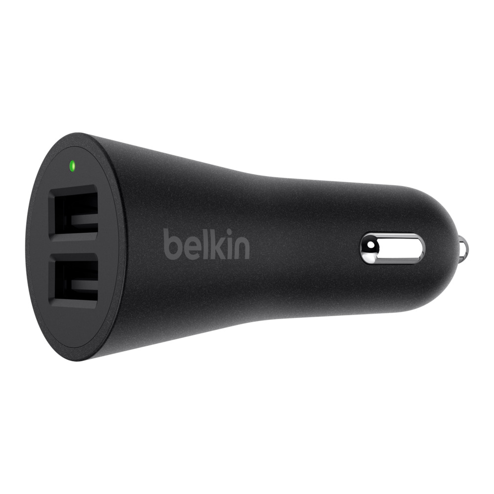 Belkin Dual USB-A BOOST UP 2-Port Car Charger 24W/4.8A