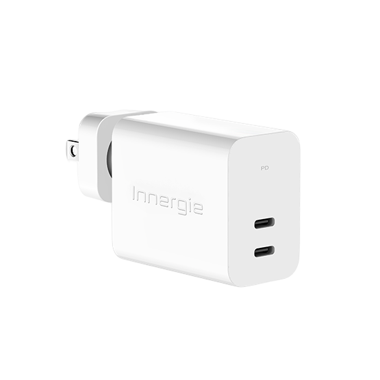 อะแดปเตอร์ Innergie C6 Duo (Intl) USB-C Power Adapter 63W PD Fast Charge