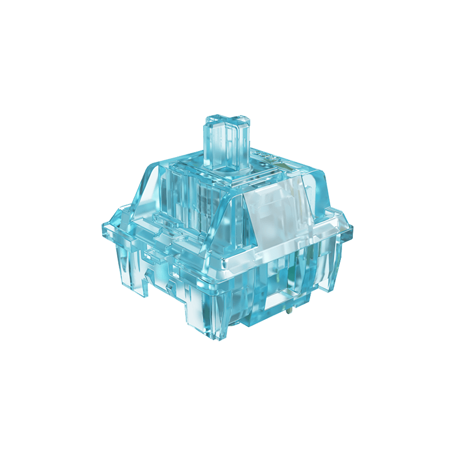 สวิตช์ Akko CS Crystal Blue Switch Linear-45pcs.